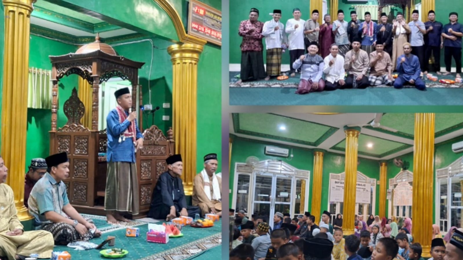 Peringatan Isra Mi’raj di Masjid An Nur, Jamaah Diingatkan Jangan ...