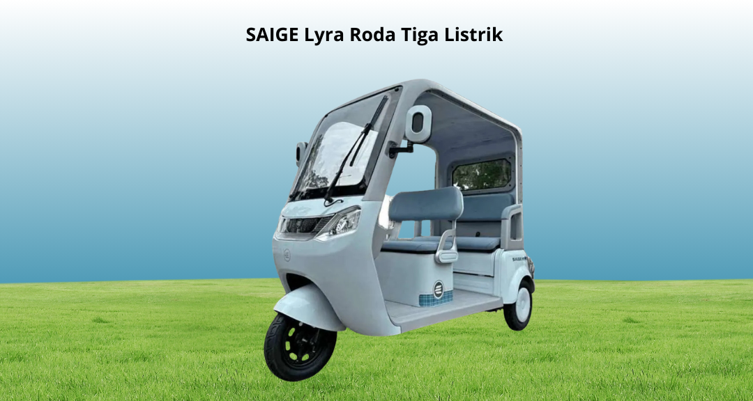 Harga Rp19 Jutaan, Ini Jarak Tempuh Saige Lyra Roda Tiga Listrik yang ...